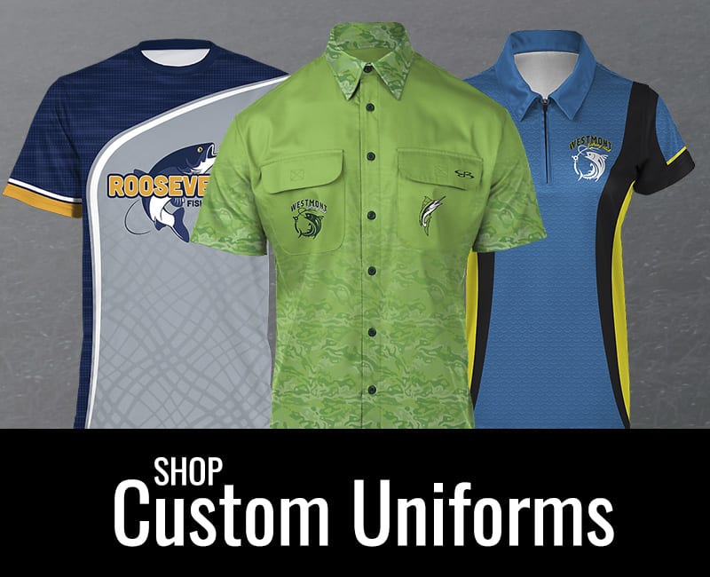 Fishing - Uniforms, Bags, Warm-Ups | Boombah